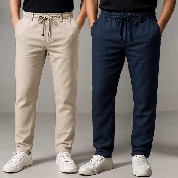 Everyday Comfort Linen Pants (Pack of 2) – Moon Stitch